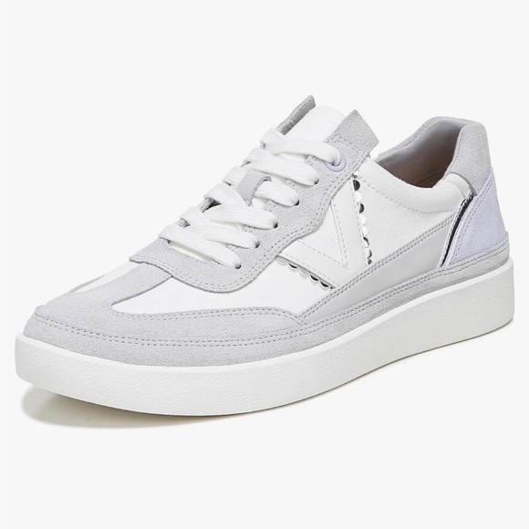 Vionic | Shoes | Vionic Essence Mylie Lace Up White Gray Neutral ...